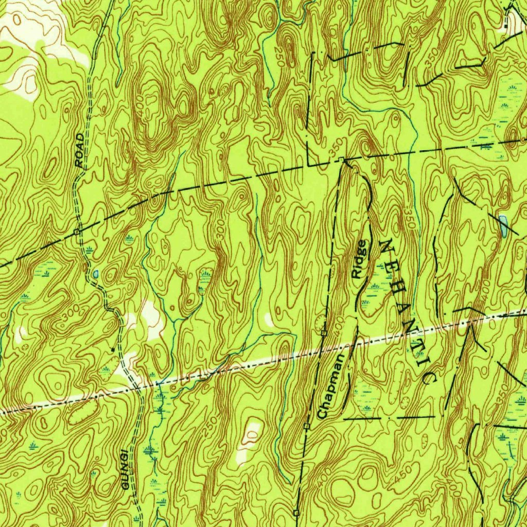 Hamburg, CT (1952, 31680-Scale) Map by United States Geological Survey ...