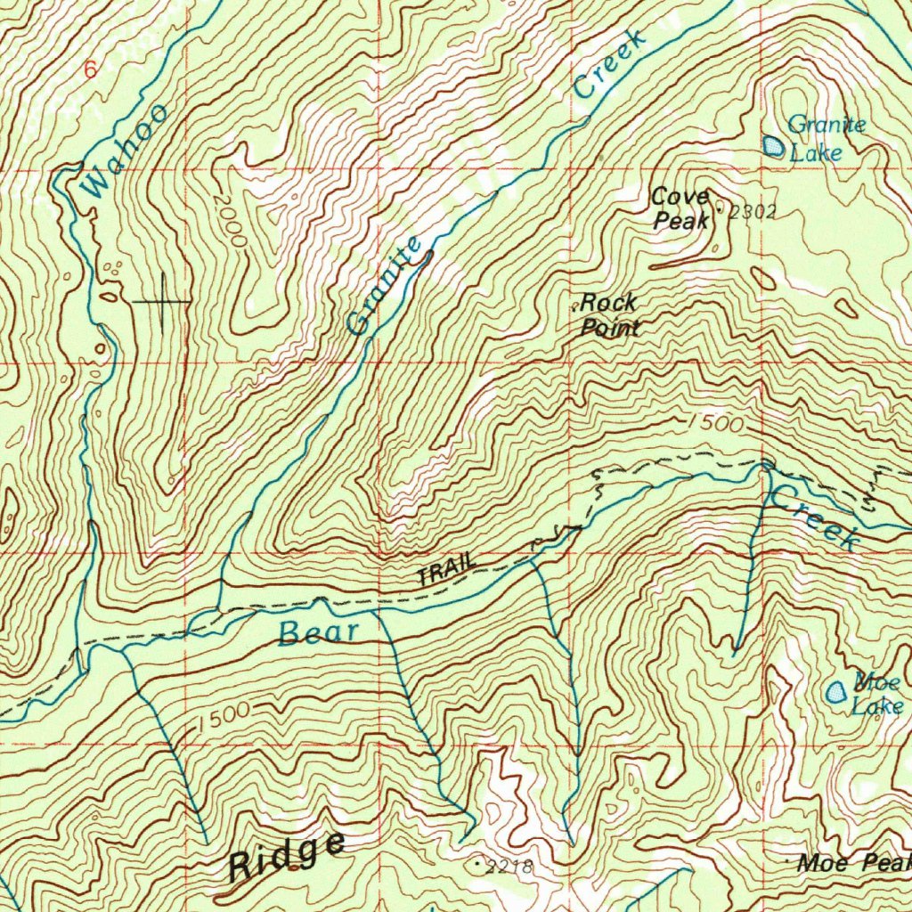 Hamilton, MT-ID (1980, 100000-Scale) Map by United States Geological ...