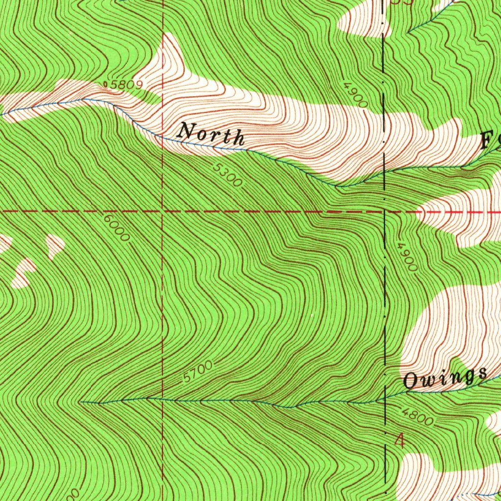 Hamilton South, MT (1964, 24000-Scale) Map by United States Geological ...