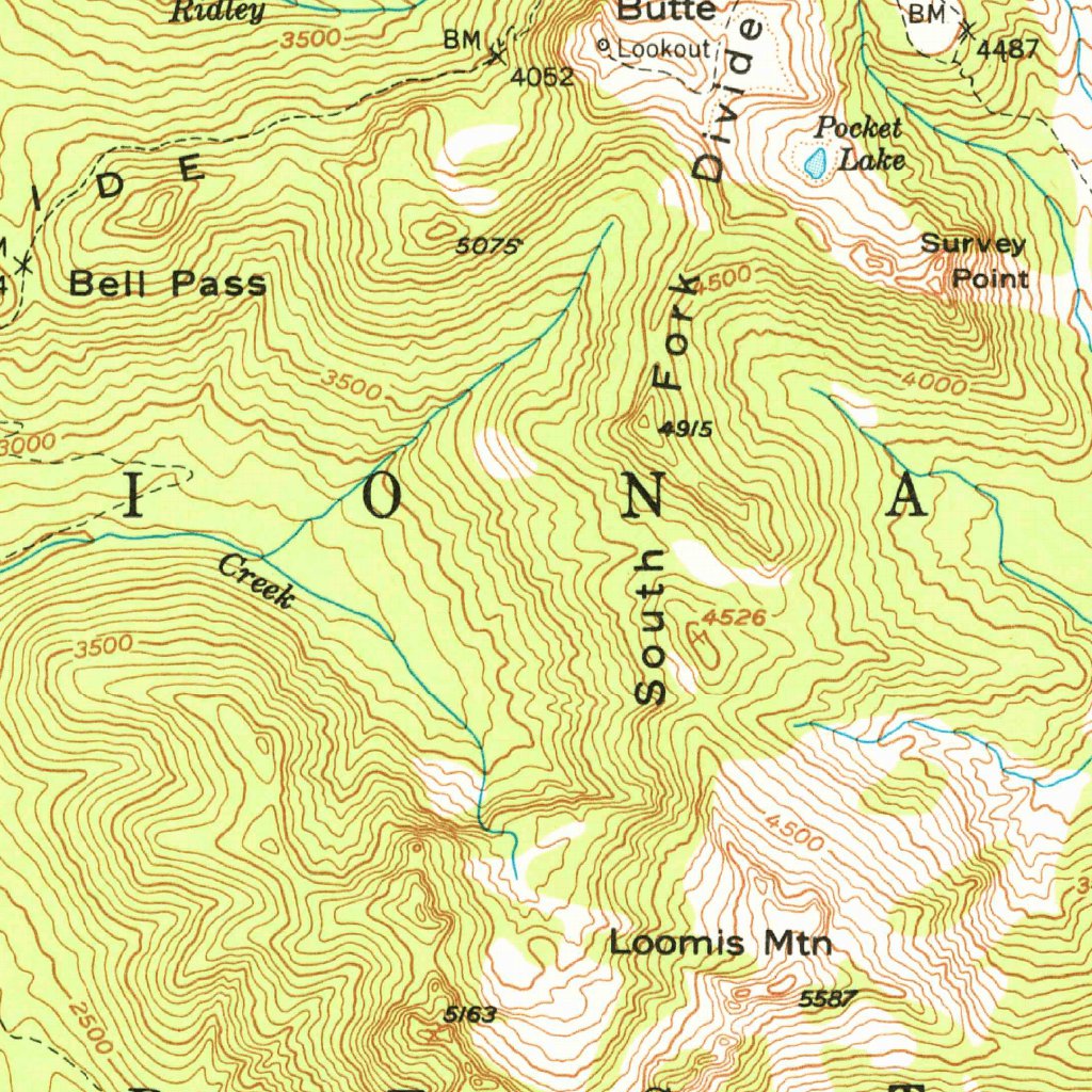 Hamilton, WA (1973, 62500-Scale) Map by United States Geological Survey ...