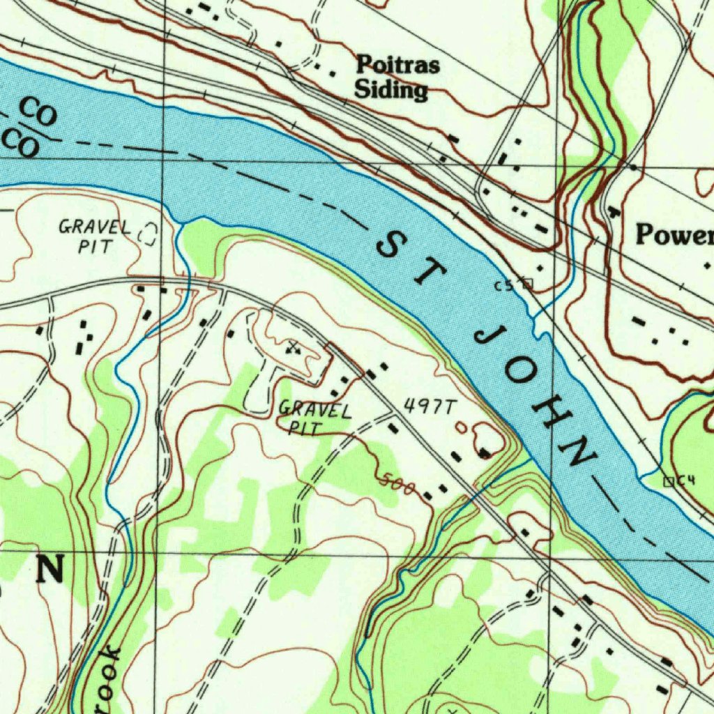 Hamlin, ME (1986, 24000-Scale) Map by United States Geological Survey ...
