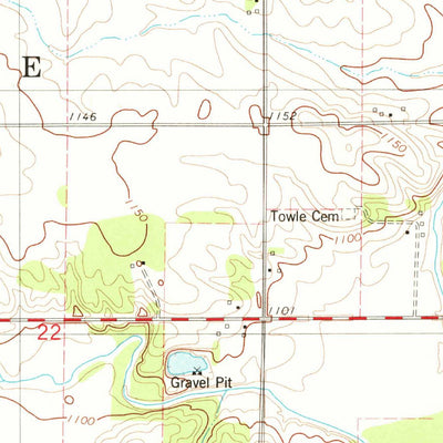 Hampton South, IA (1979, 24000-Scale) Map by United States Geological ...