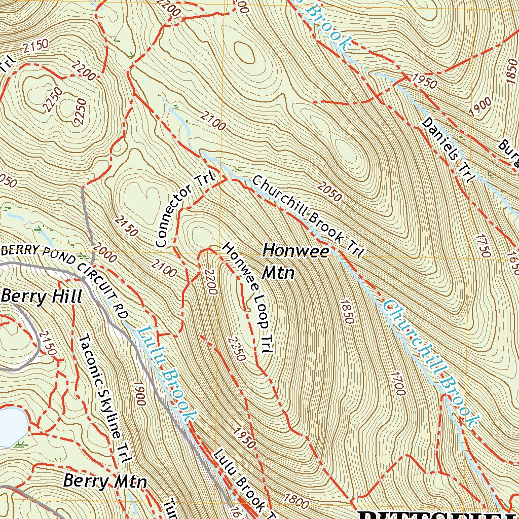 Hancock, MA (2021, 24000-Scale) Map by United States Geological Survey ...
