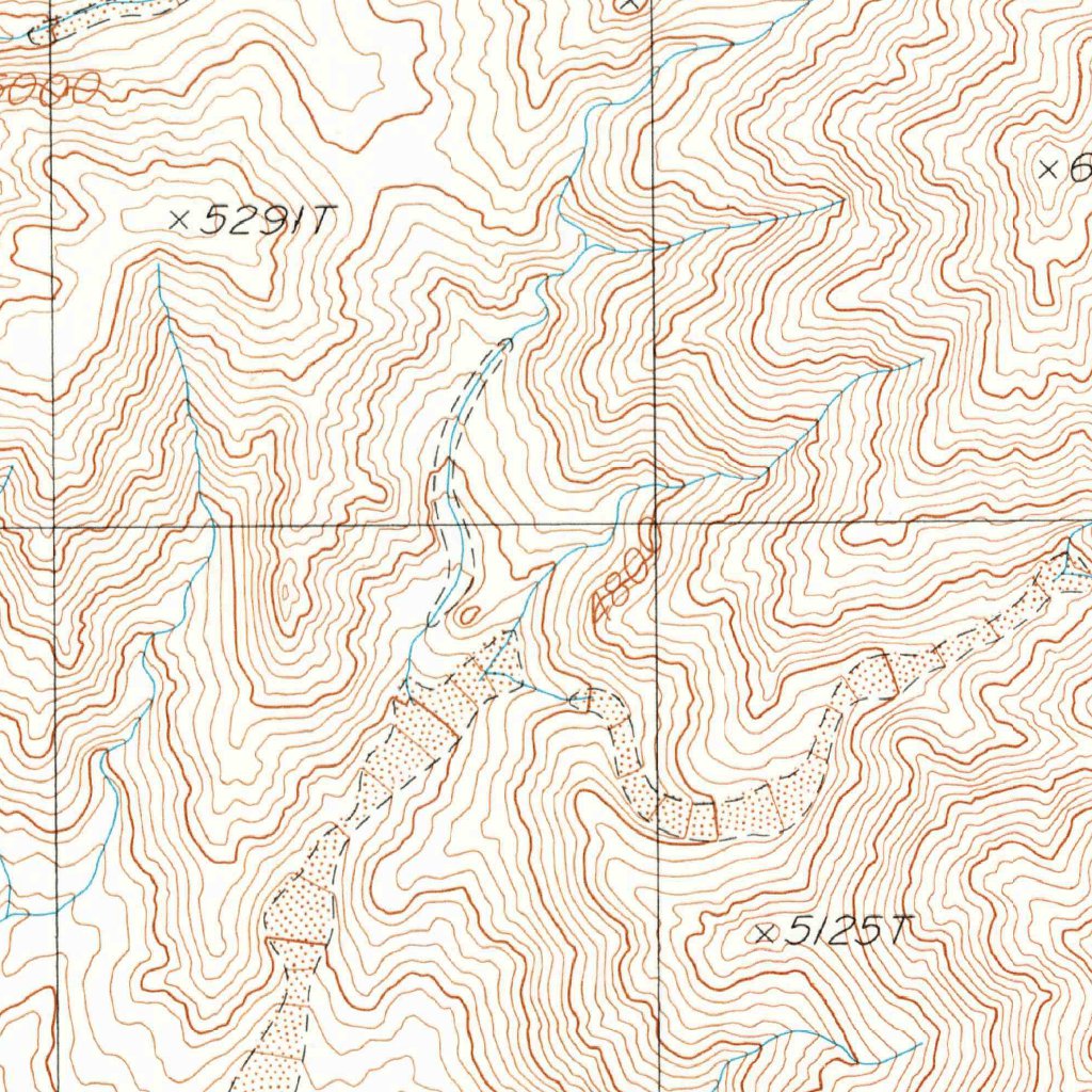 Hanging Rock Canyon, CA (1987, 24000-Scale) Map by United States ...