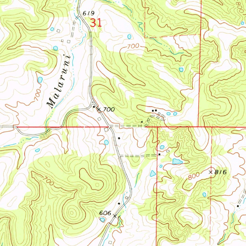 Hannibal SE, MO (1971, 24000-Scale) Map by United States Geological ...
