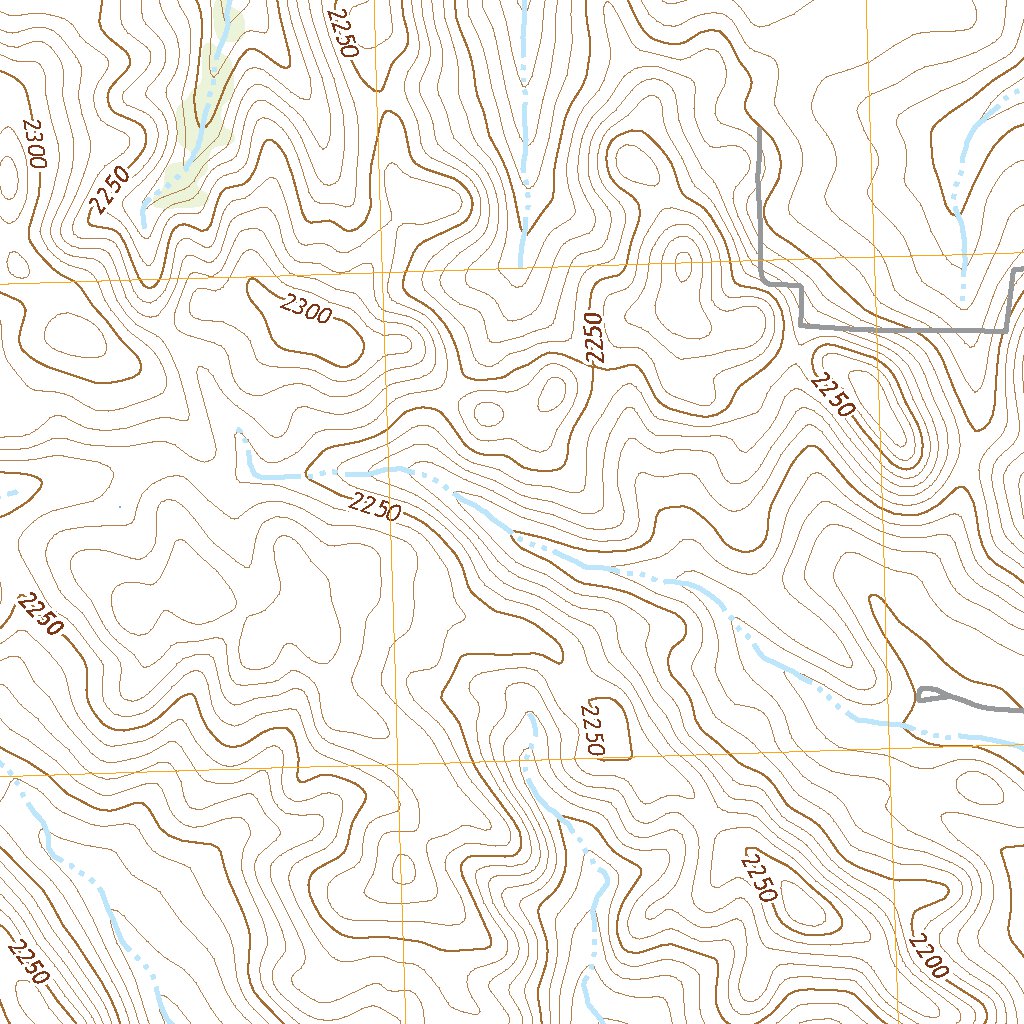 Hannover NW, ND (2020, 24000-Scale) Map by United States Geological ...