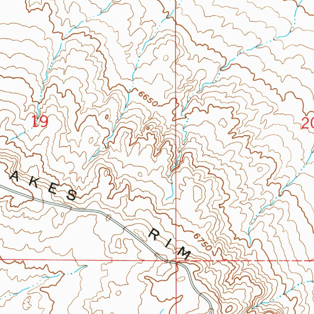 Hansen Lake, WY (1960, 24000-Scale) Map by United States Geological ...
