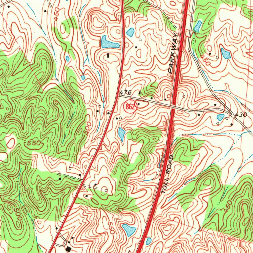 Hanson, KY (1969, 24000-Scale) Map by United States Geological Survey ...