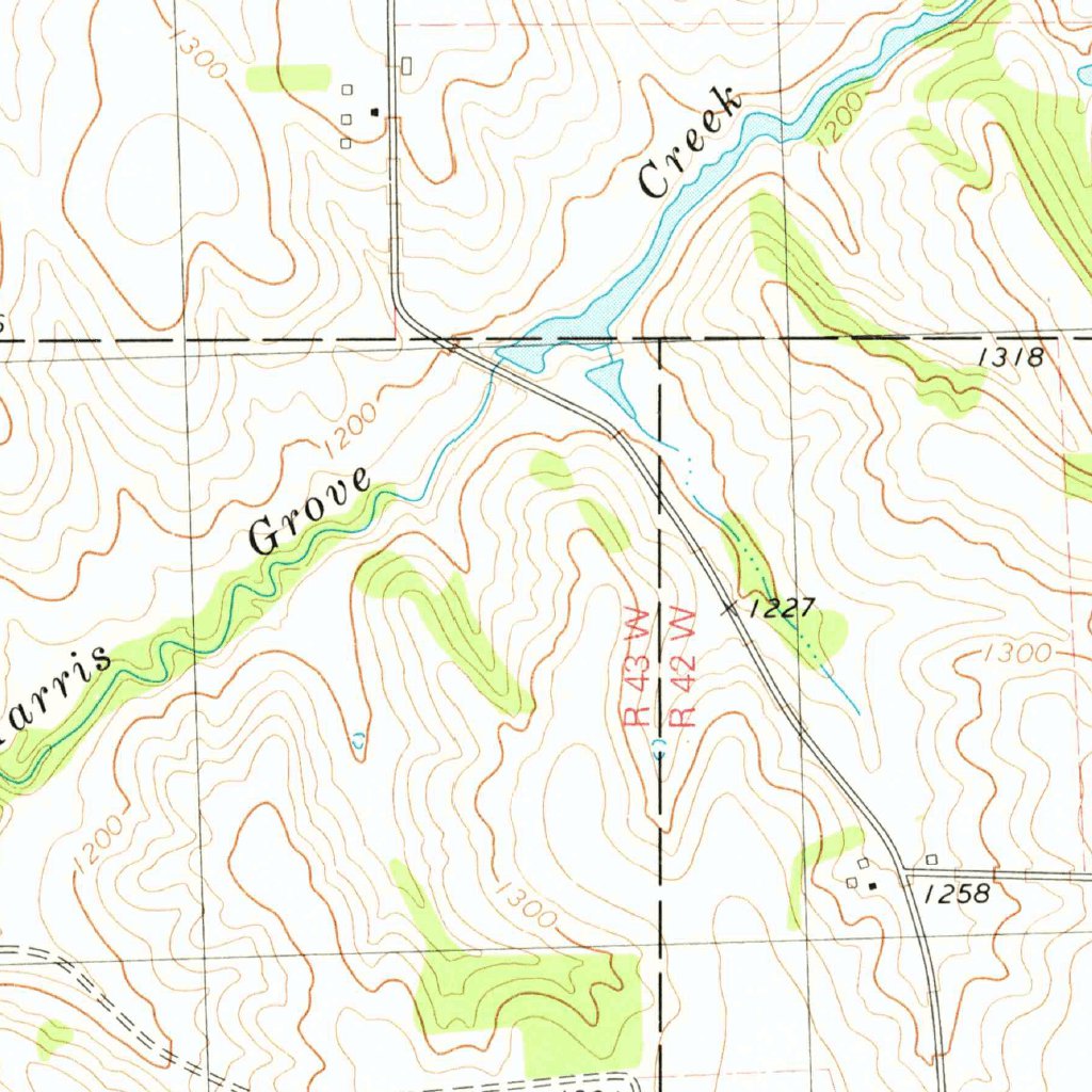 Hard Scratch, IA (1978, 24000-Scale) Map by United States Geological ...