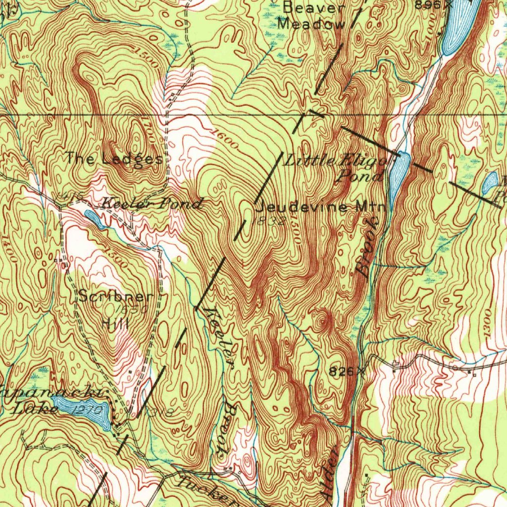 Hardwick, VT (1951, 62500-Scale) Map by United States Geological Survey ...