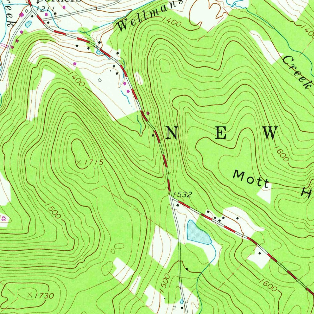 Harford, PA (1968, 24000-Scale) Map by United States Geological Survey ...