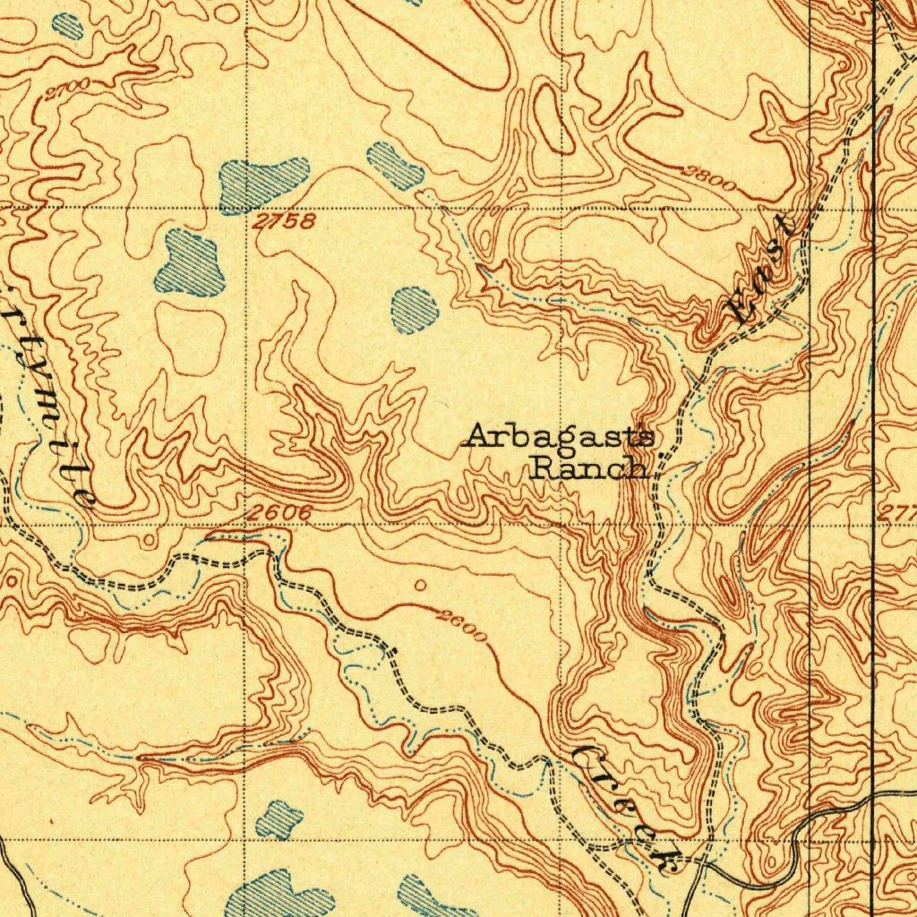Harlem, MT (1905, 62500-Scale) Map by United States Geological Survey ...