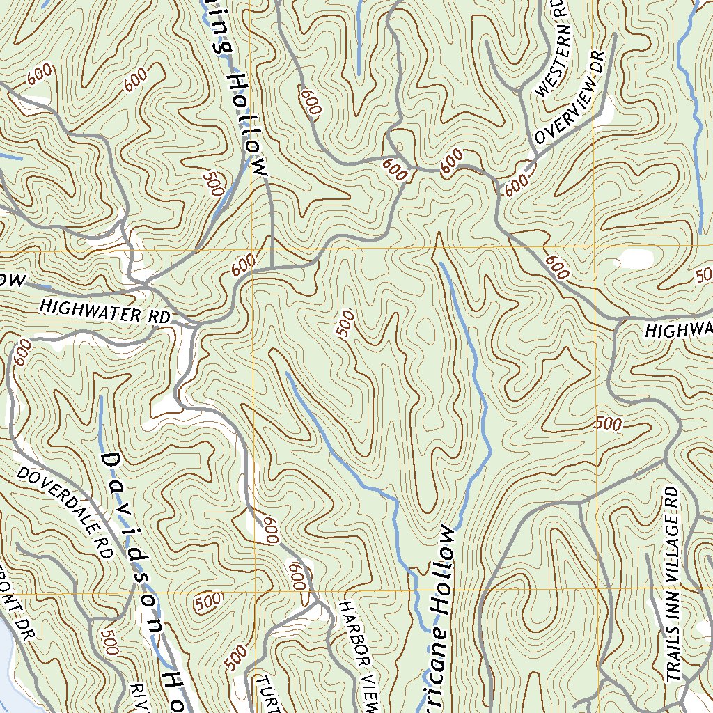 Harmon Creek, TN (2022, 24000-Scale) Map by United States Geological ...
