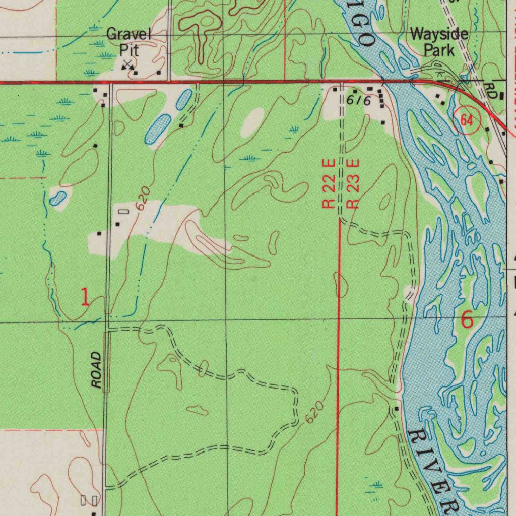 Harmony, WI (1982, 24000-Scale) Map by United States Geological Survey ...