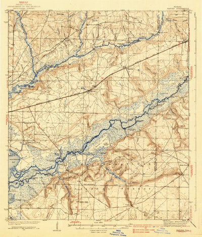 Harold, FL (1937, 62500-Scale) Map by United States Geological Survey ...