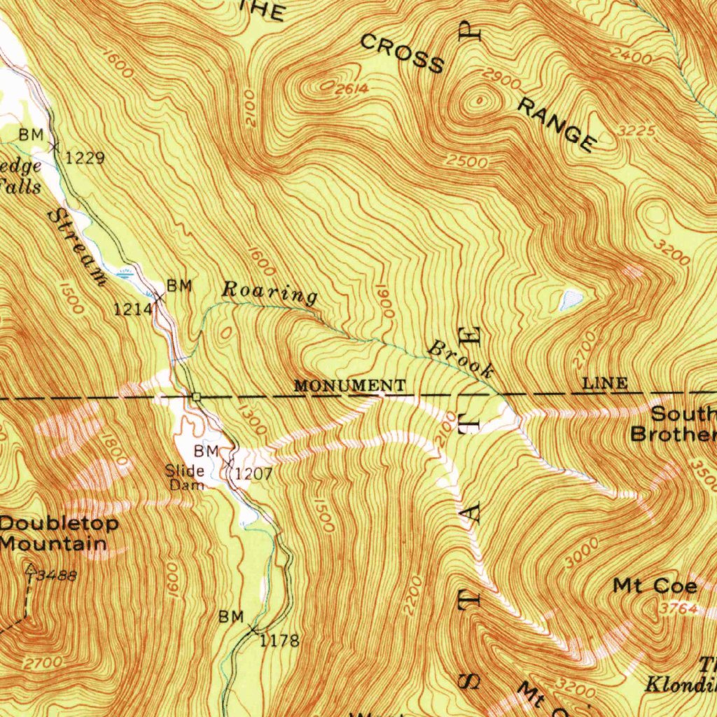 Harrington Lake, ME (1954, 62500-Scale) Map by United States Geological ...