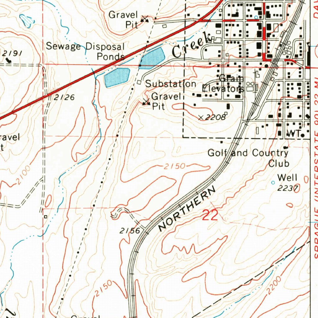 Harrington, WA (1969, 24000-Scale) Map by United States Geological ...