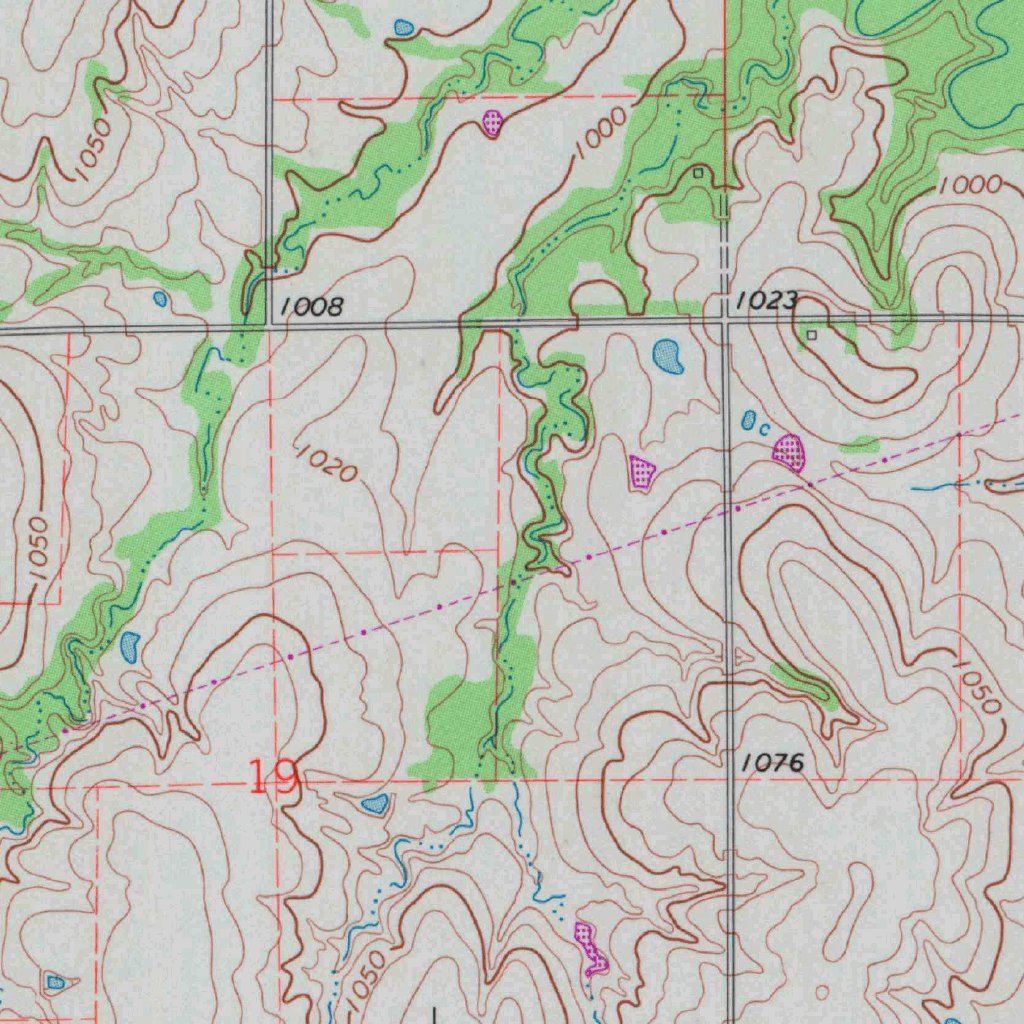 Harris, KS (1966, 24000-Scale) Map by United States Geological Survey ...