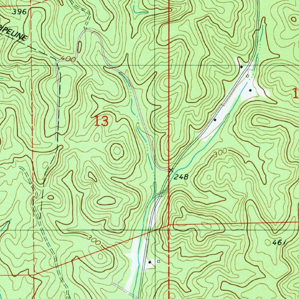 Harrisburg, AL (1979, 24000-Scale) Map by United States Geological ...