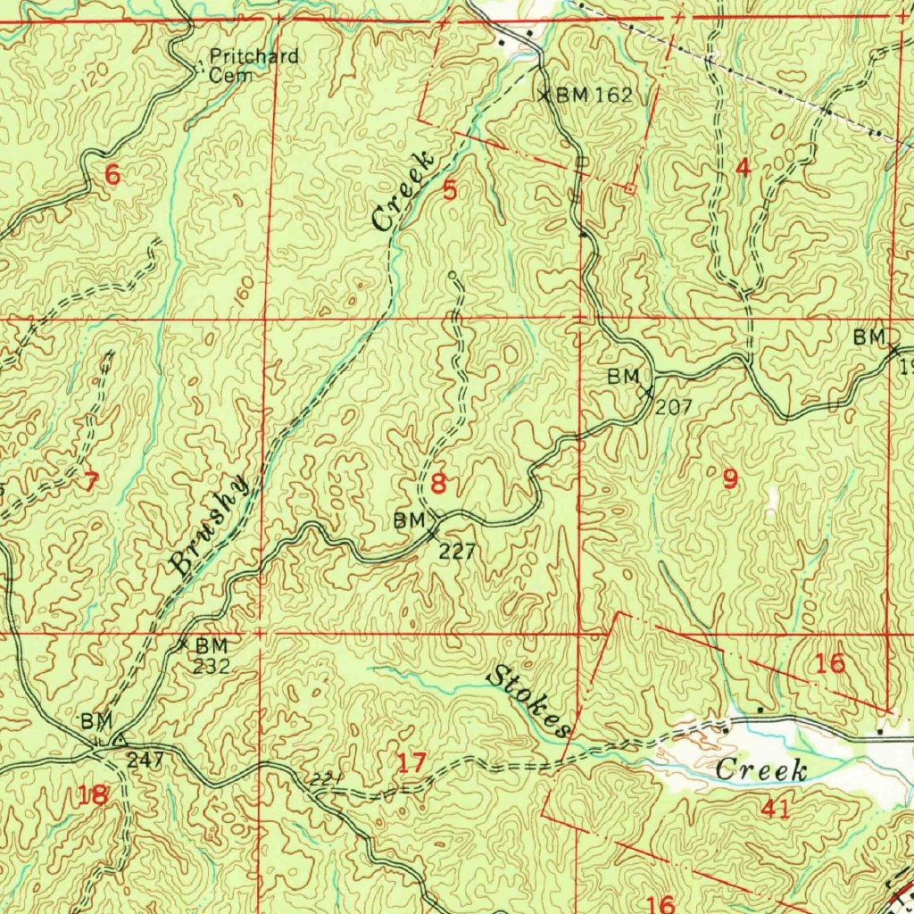 Harrisonburg, LA (1959, 62500-Scale) Map by United States Geological ...