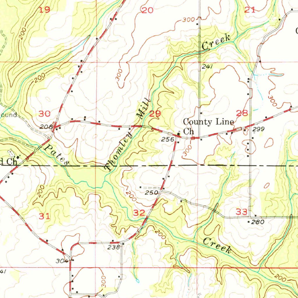 Hartford, AL (1957, 62500-Scale) Map by United States Geological Survey ...