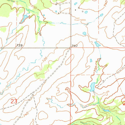 Hartshorne SW, OK (1967, 24000-Scale) Map by United States Geological ...