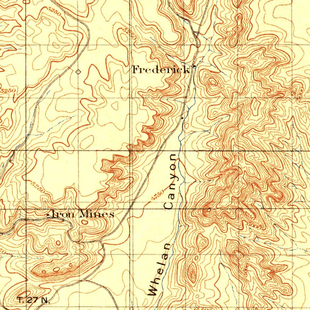 Hartville, WY (1896, 125000-Scale) Map by United States Geological ...