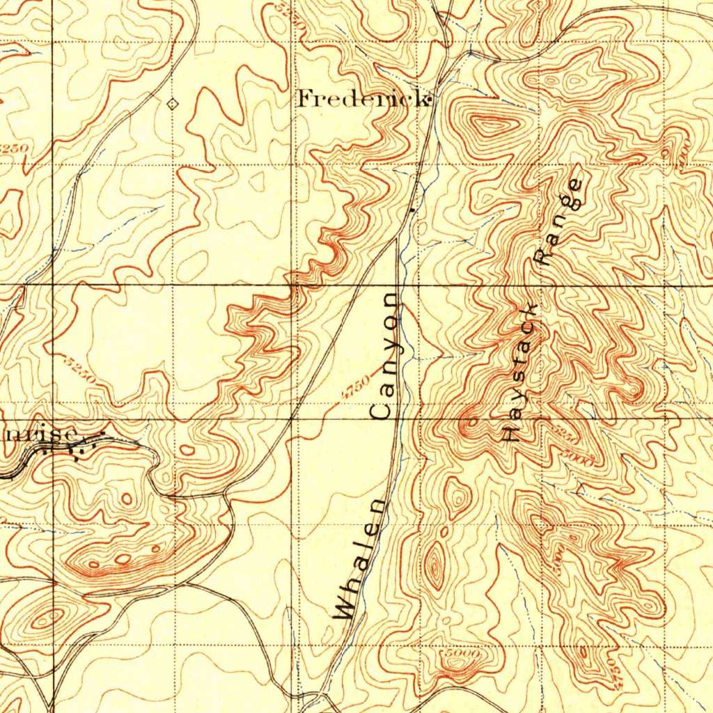 Hartville, WY (1901, 125000-Scale) Map by United States Geological ...