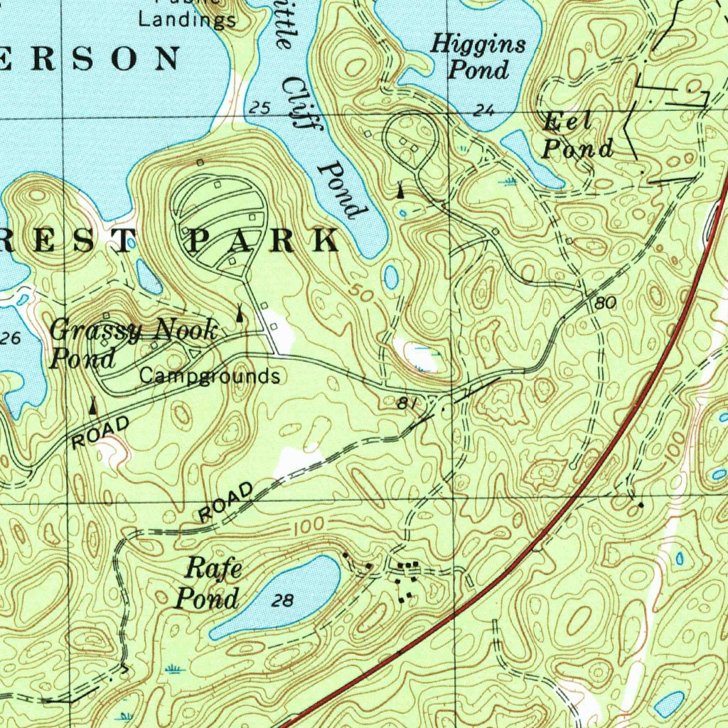 Harwich, MA (1974, 25000-Scale) Map by United States Geological Survey ...