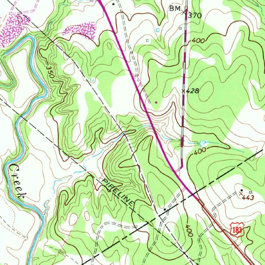 Harwood, TX (1964, 24000-Scale) Map by United States Geological Survey ...