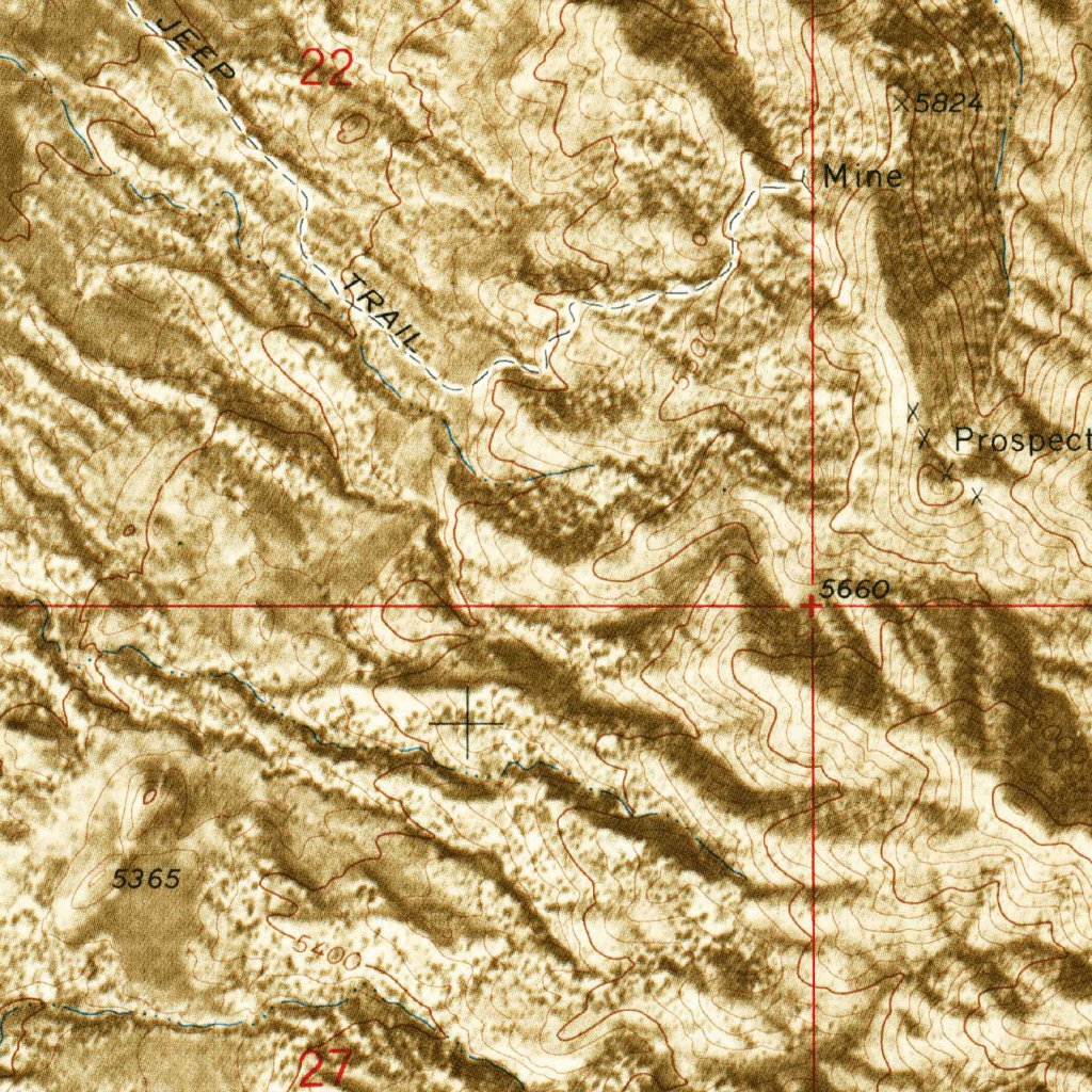 Hastings Pass, UT (1973, 24000-Scale) Map by United States Geological ...