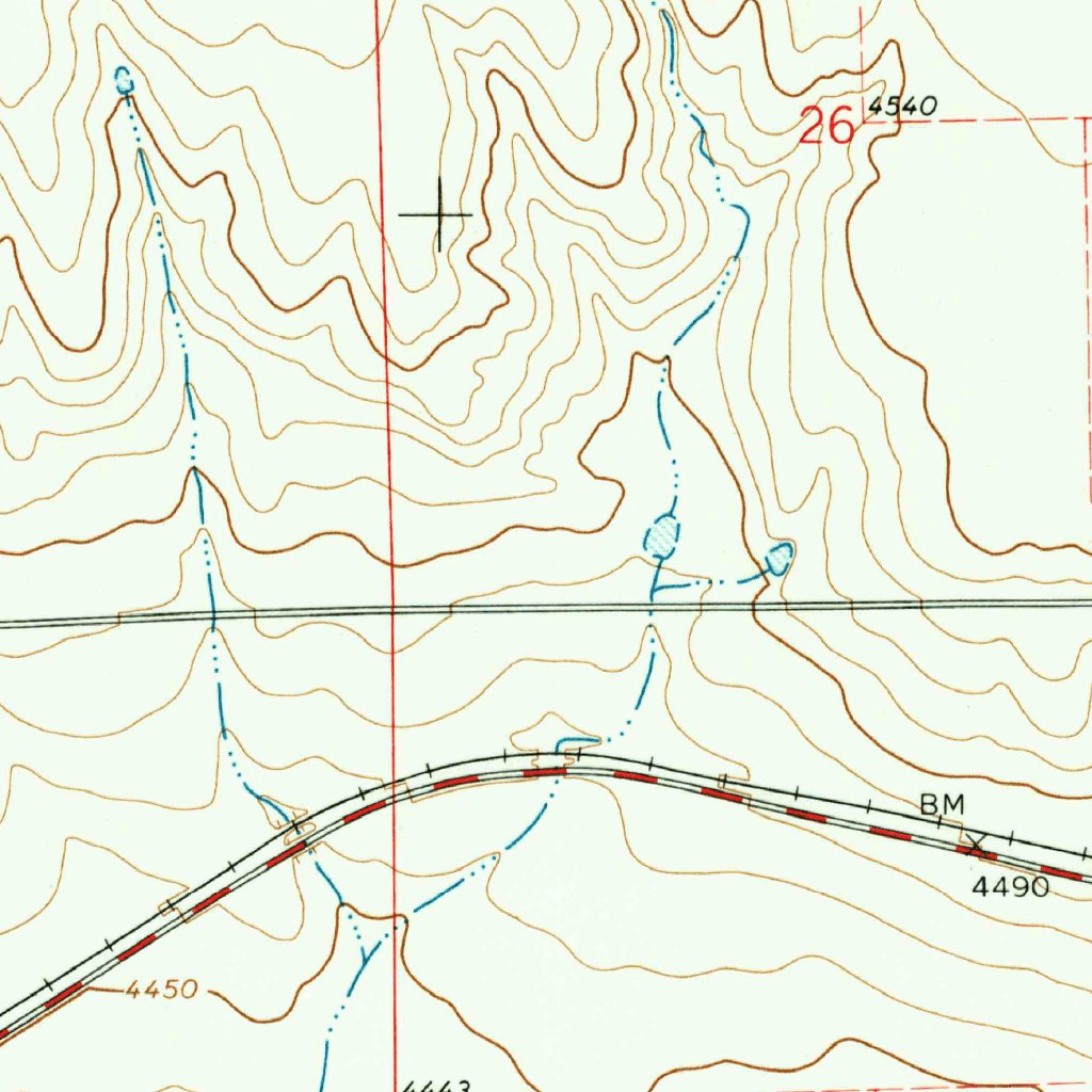 Haswell, CO (1974, 24000-Scale) Map by United States Geological Survey ...
