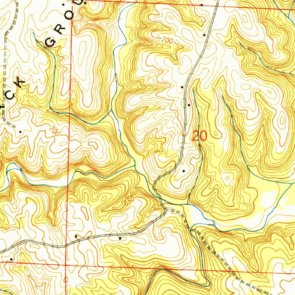 Hatton, AL (1951, 24000-Scale) Map by United States Geological Survey ...