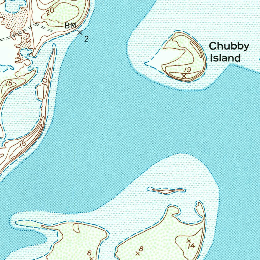 Hawk Island, TX (1952, 24000-Scale) Map by United States Geological ...