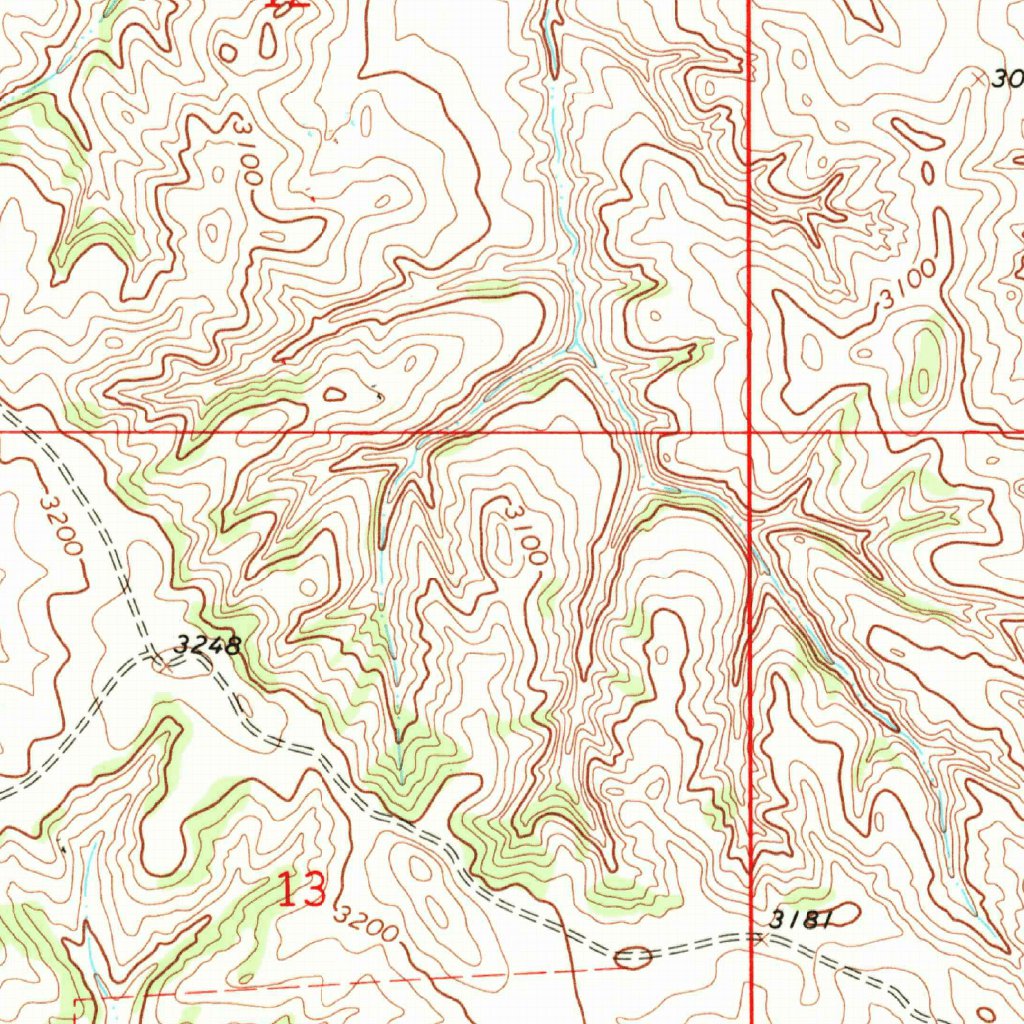 Hay Coulee, MT (1967, 24000-Scale) Map by United States Geological ...