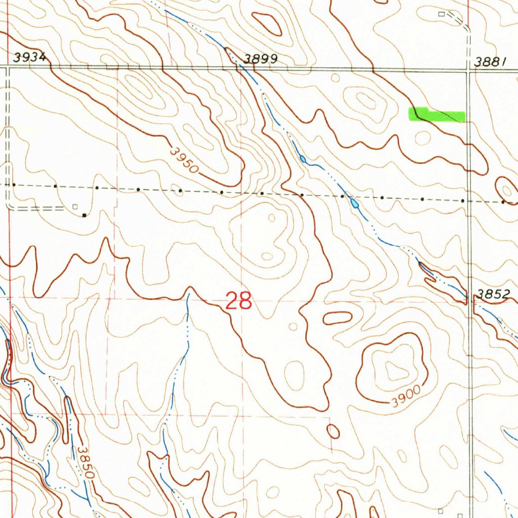 Hay Springs NE, NE (1966, 24000-Scale) Map by United States Geological ...