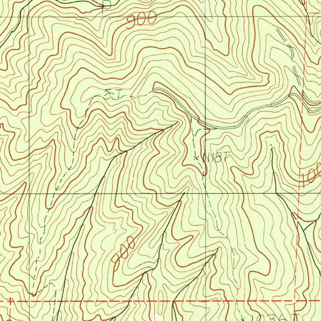 Hayfork, CA (1982, 24000-Scale) Map by United States Geological Survey ...