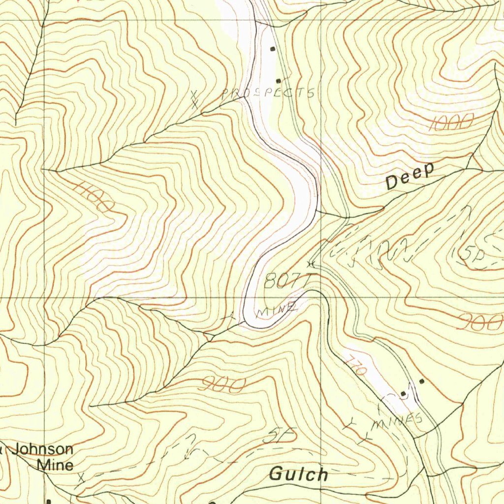 Hayfork Summit, CA (1982, 24000-Scale) Map by United States Geological ...