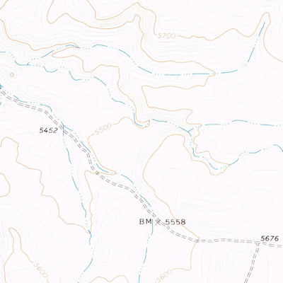 Haystack Peak, NV (1973, 24000-Scale) Map by United States Geological ...