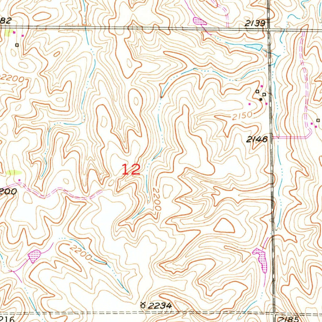 Hazard, NE (1951, 24000-Scale) Map by United States Geological Survey ...