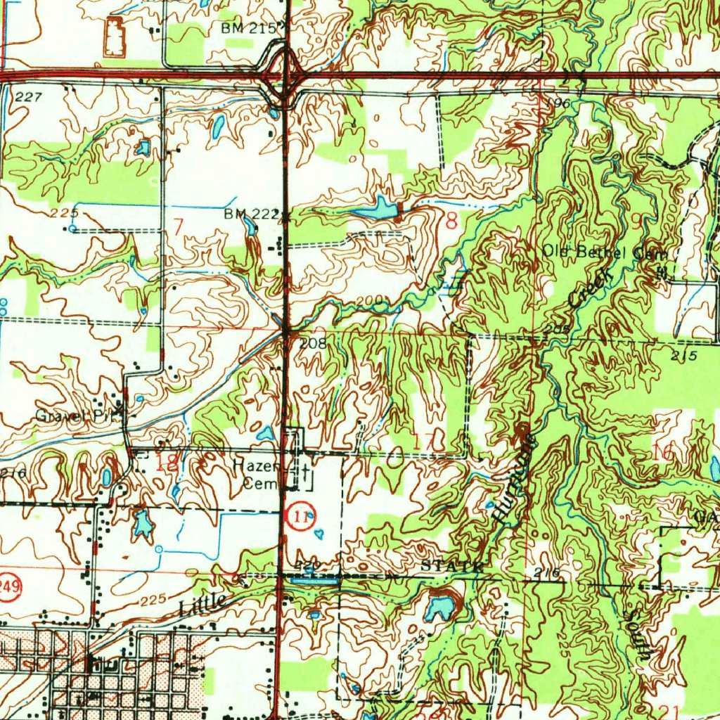 Hazen, AR (1967, 62500-Scale) Map by United States Geological Survey ...