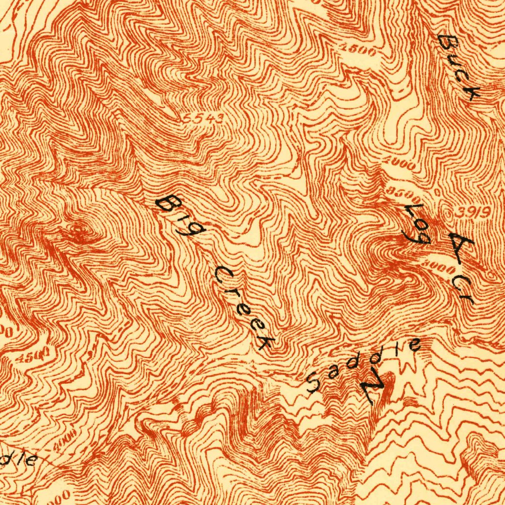 He Devil, ID-OR (1922, 48000-Scale) Map by United States Geological ...