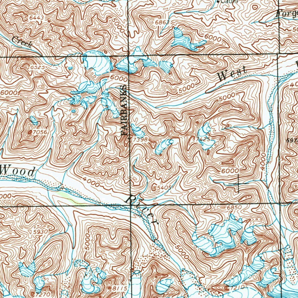Healy, AK (1956, 250000-Scale) Map by United States Geological Survey ...