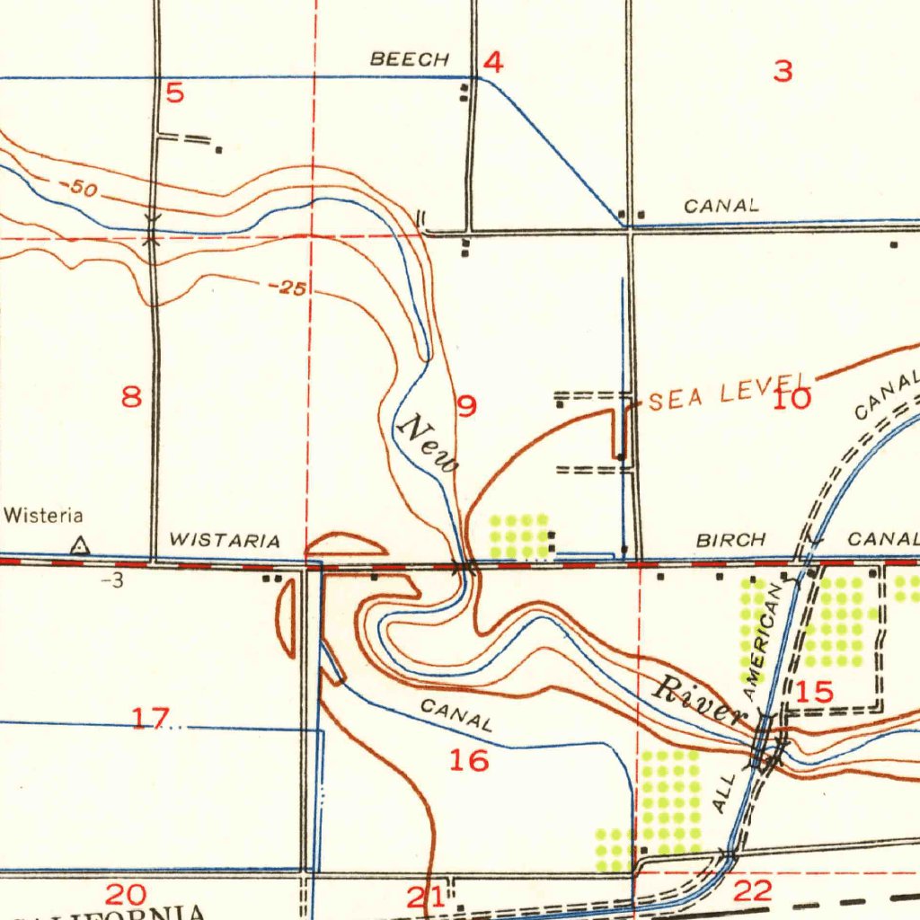 Heber, CA (1940, 62500-Scale) Map by United States Geological Survey ...