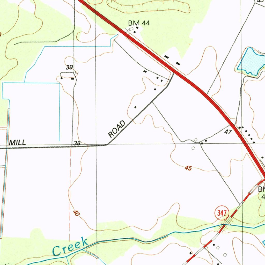 Hebron, MD-DE (1992, 24000-Scale) Map by United States Geological ...