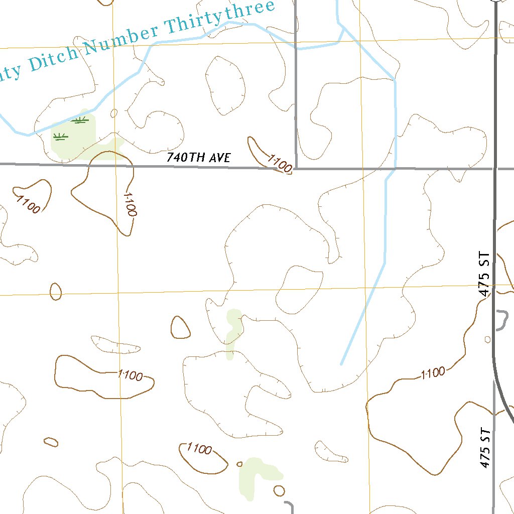 Hector, MN (2022, 24000-Scale) Map by United States Geological Survey ...