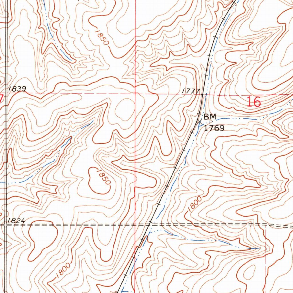 Helix, OR (1966, 24000-Scale) Map by United States Geological Survey ...
