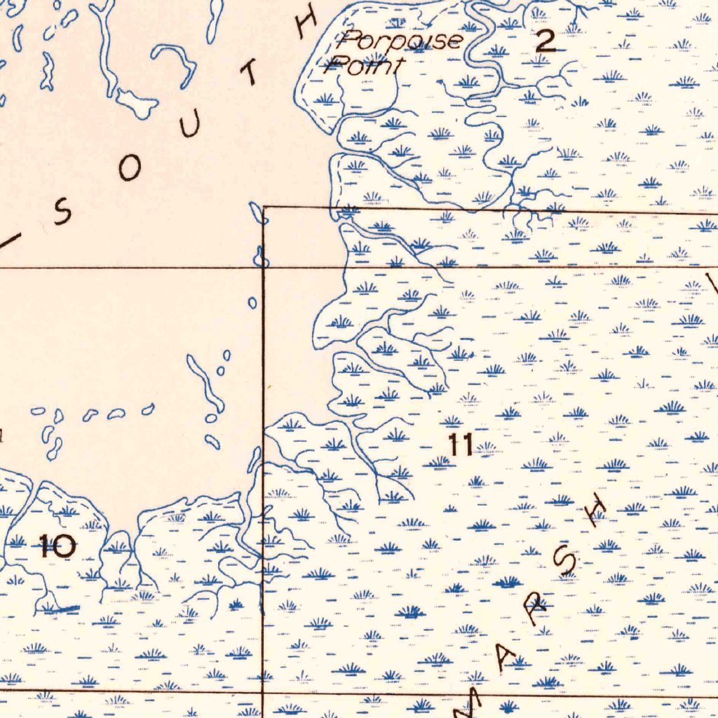 Hell Hole Bayou, LA (1954, 31680-Scale) Map by United States Geological ...