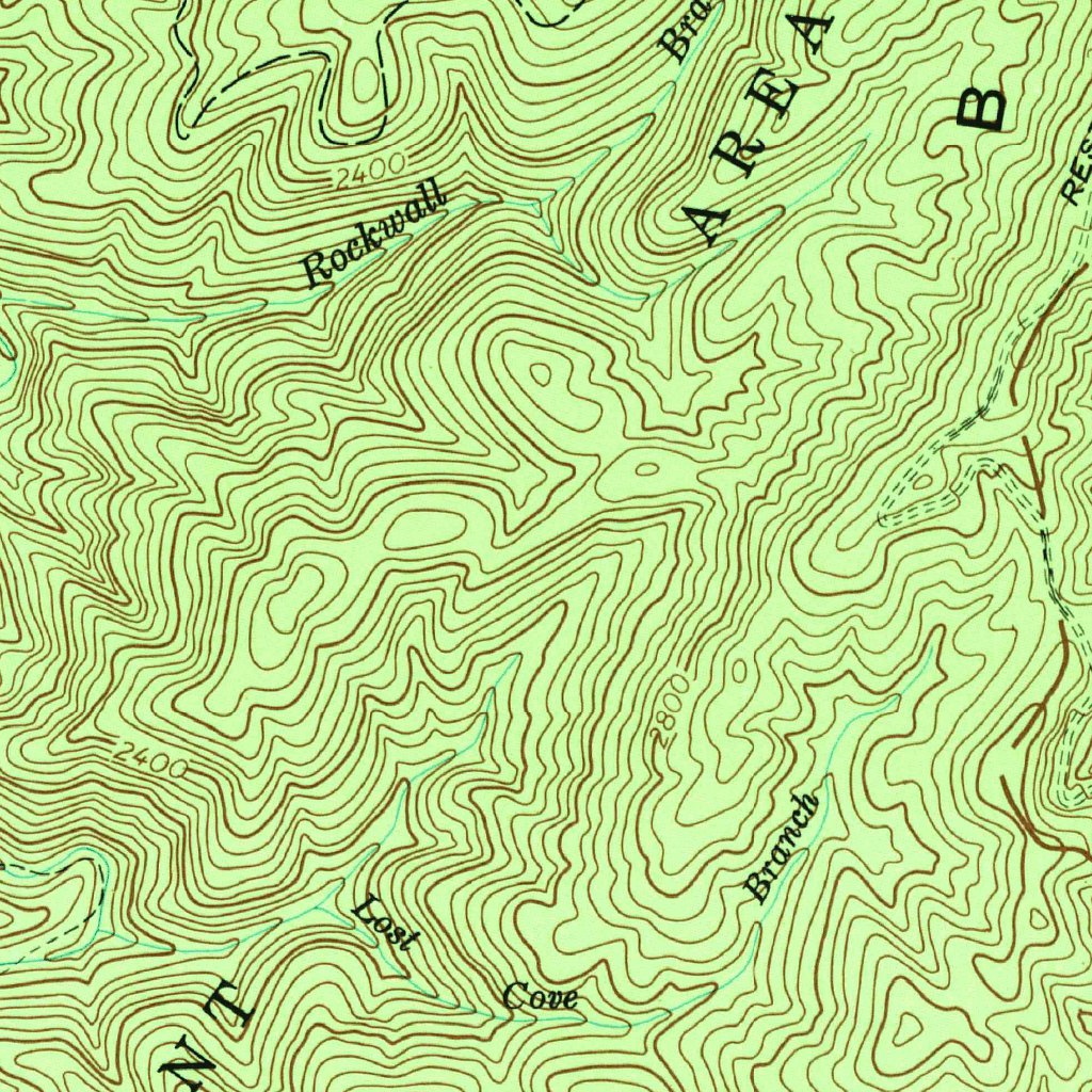 Hemp Top, GA-TN (1959, 24000-Scale) Map by United States Geological ...