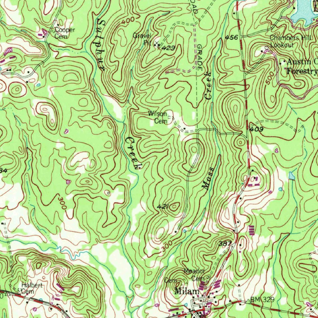 Hemphill, TX-LA (1958, 62500-Scale) Map by United States Geological ...